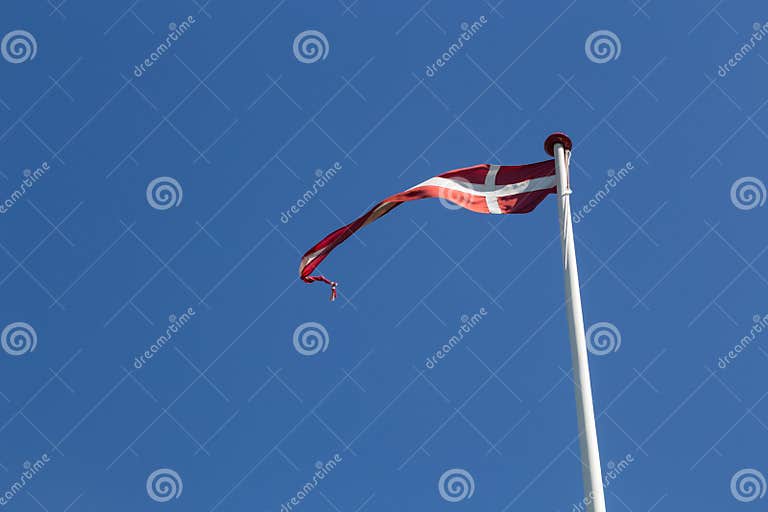 Danish Vimpel stock image. Image of wind, independence - 57937363