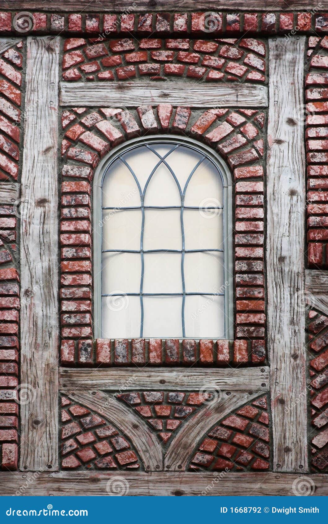 Danish Window stock photo. Image of ornament, glass, arch - 1668792