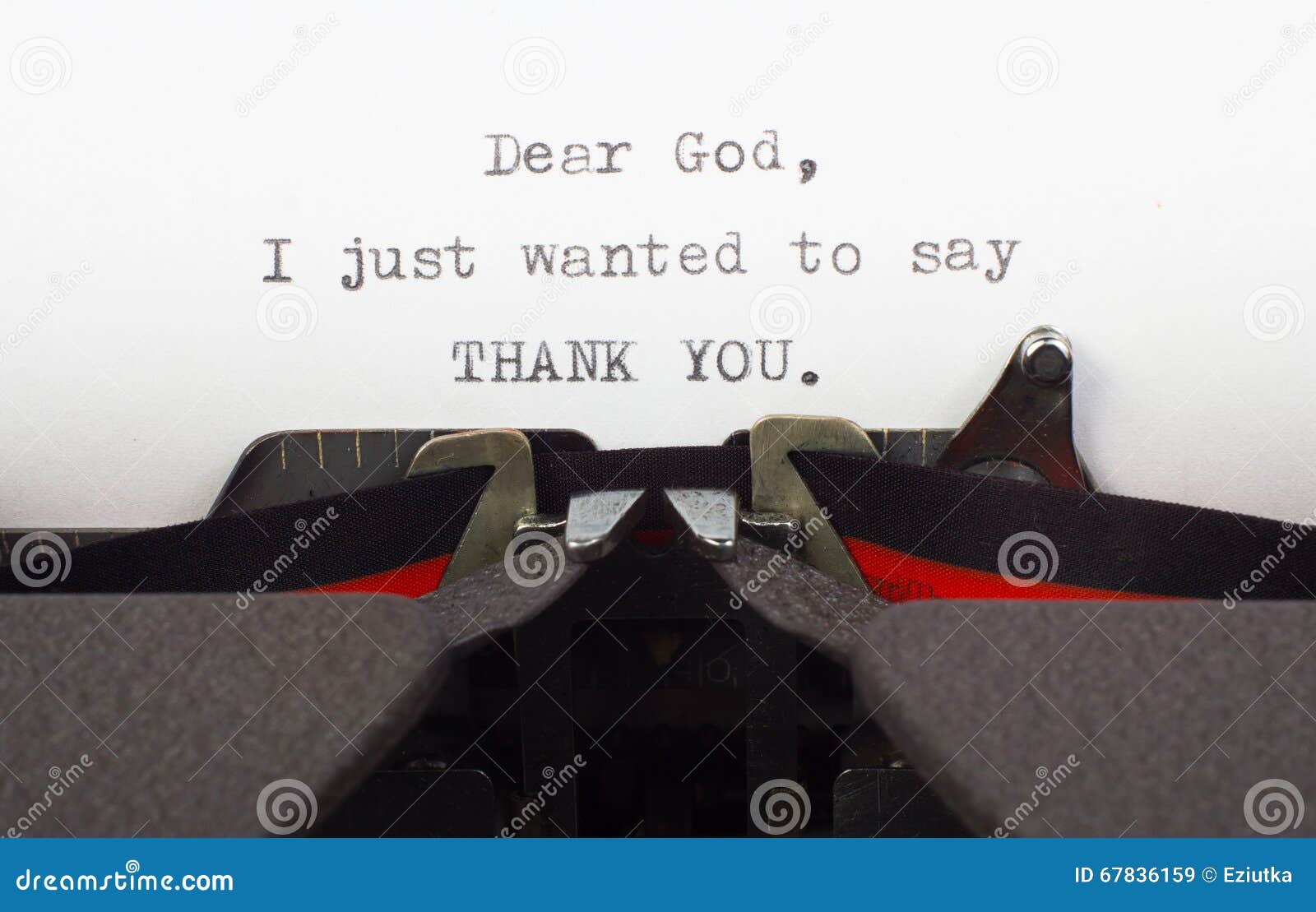 Dank aan God stock afbeelding. Image of kaart, machine - 67836159