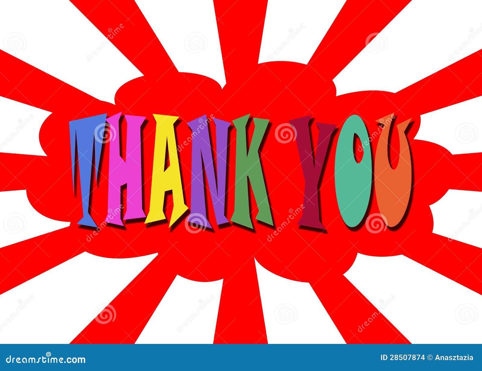 Dank u stock illustratie. Illustration of ontwerp, etiket - 28507874