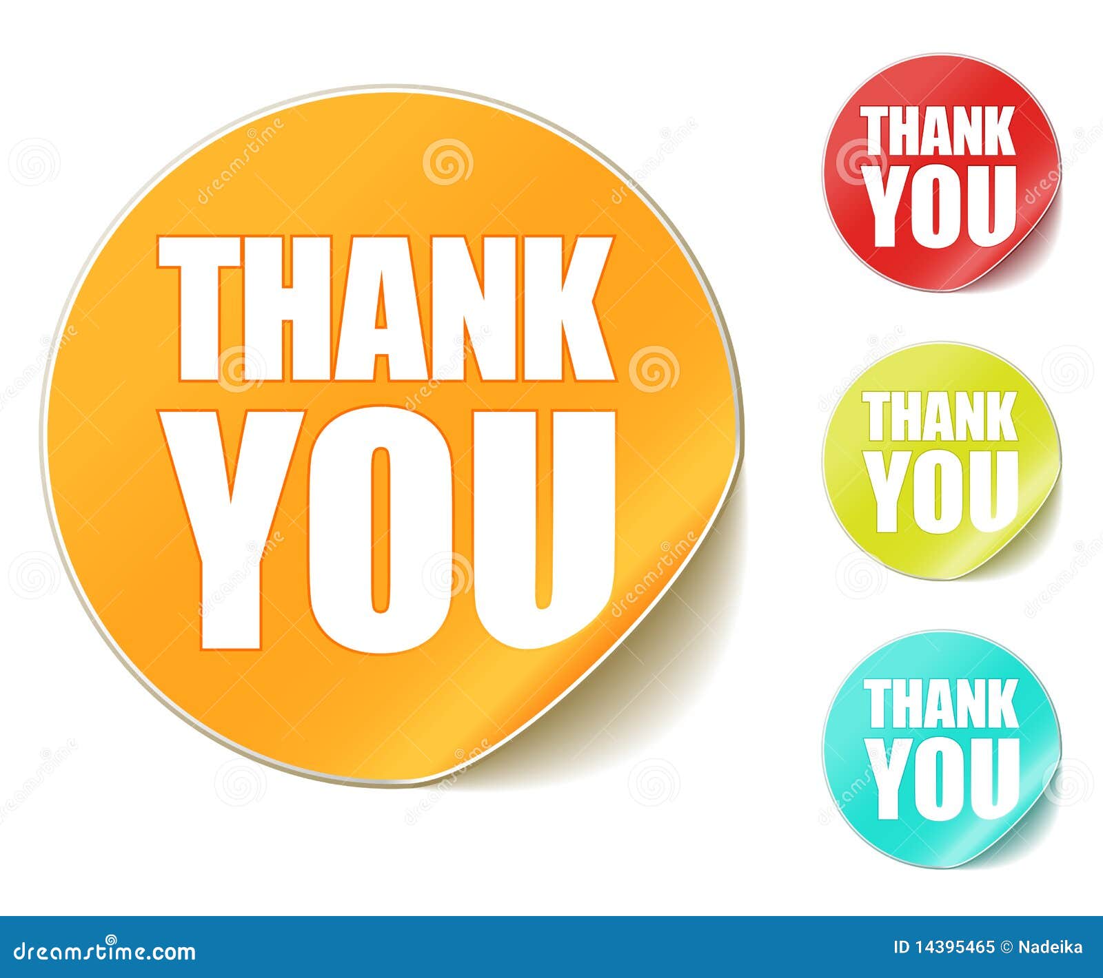Dank u sticker vector illustratie. Illustration of glanzend - 14395465