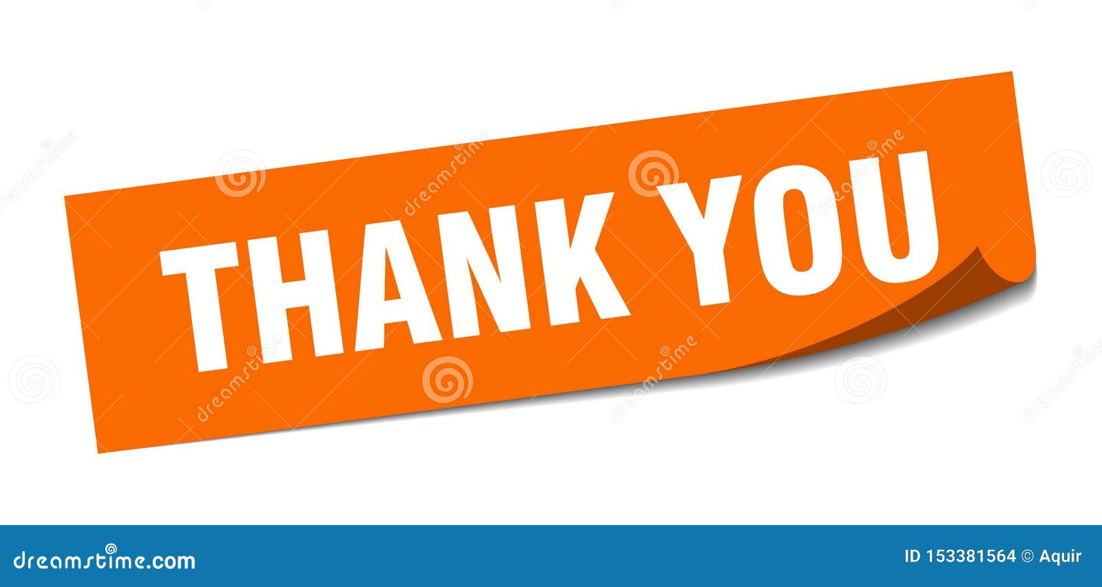 Dank u sticker vector illustratie. Illustration of sticker - 153381564