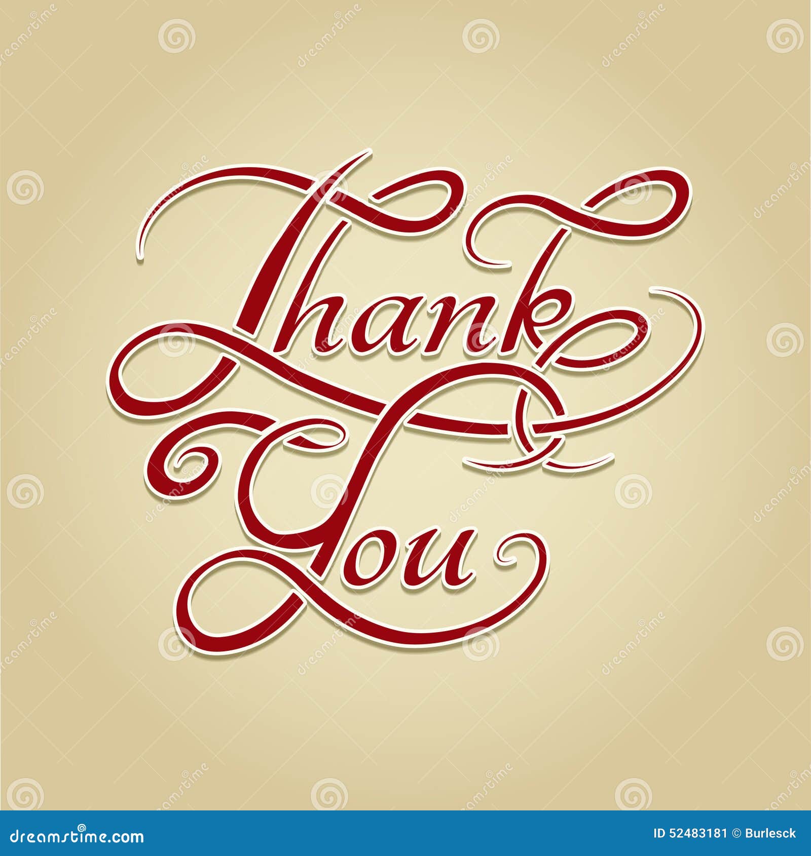 Danke Retro- Kalligraphie Beschriftend Vektor Abbildung - Illustration ...