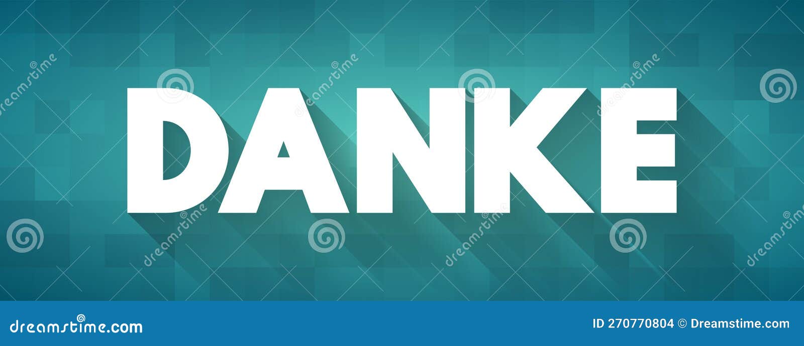 Danke (thank You in German) Text Quote, Concept Background Stock ...