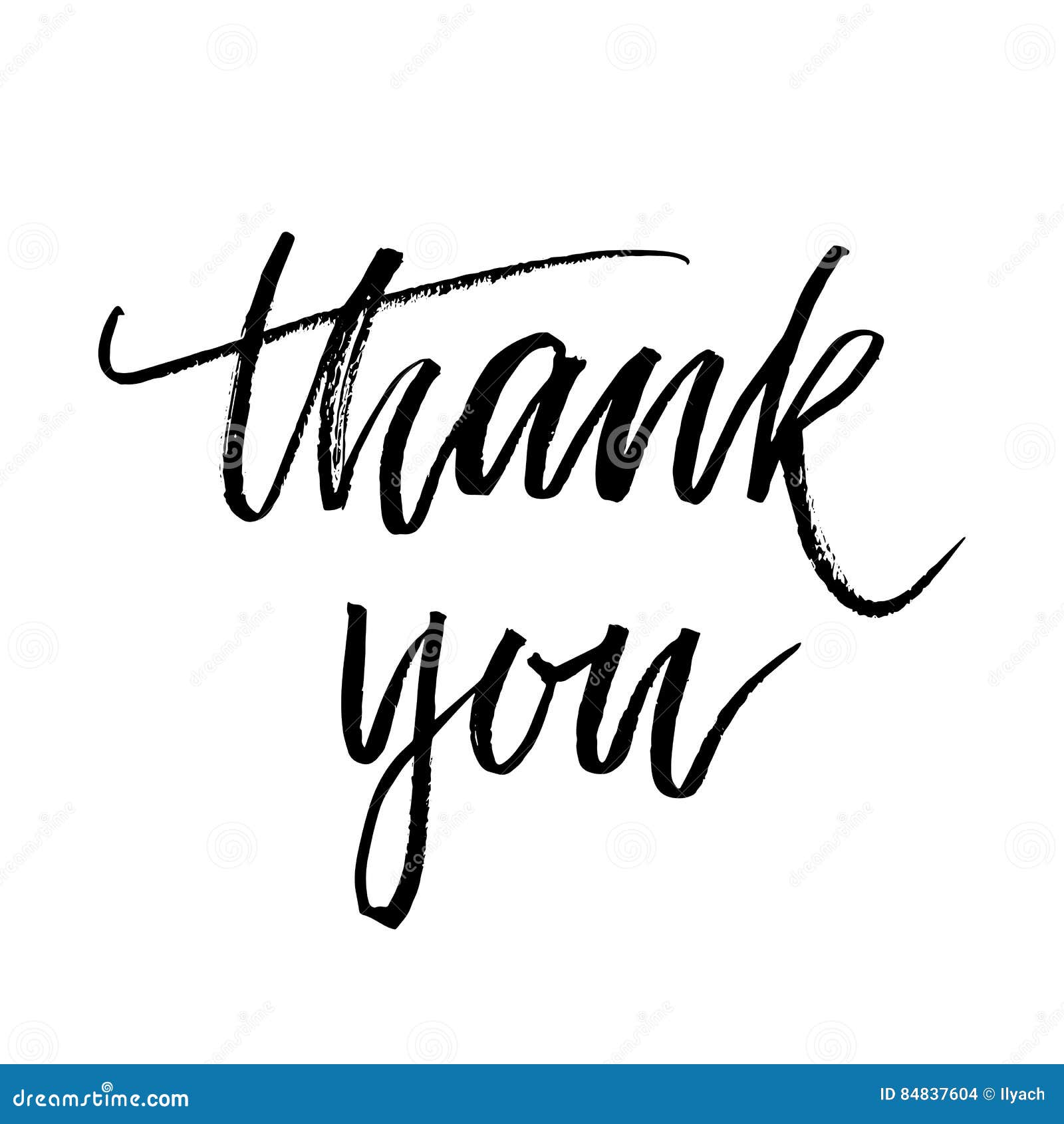 Danke Vector Textkalligraphie Vektor Abbildung - Illustration von ...