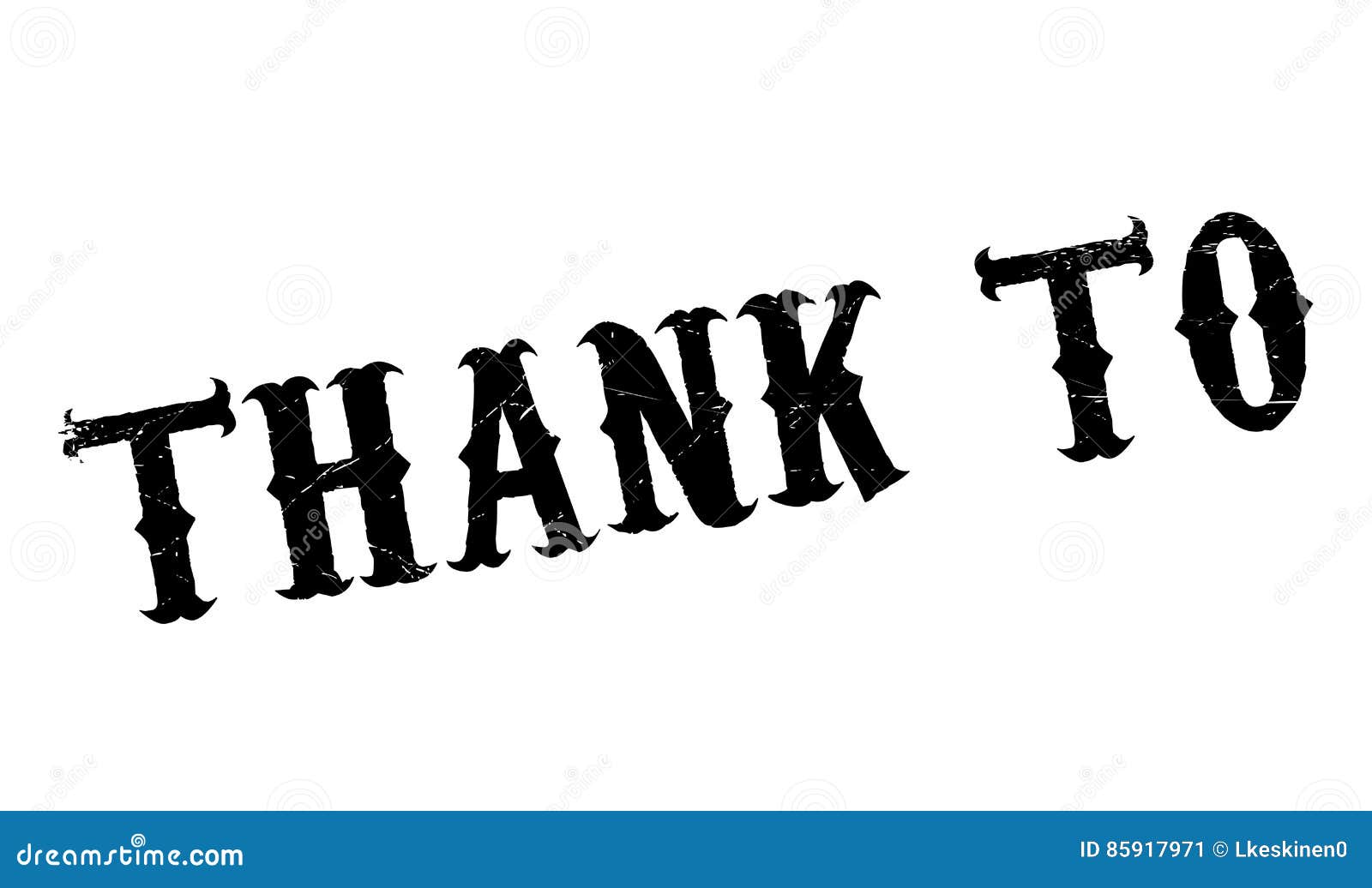 Danken Sie zum Stempel stock abbildung. Illustration von lächeln - 85917971