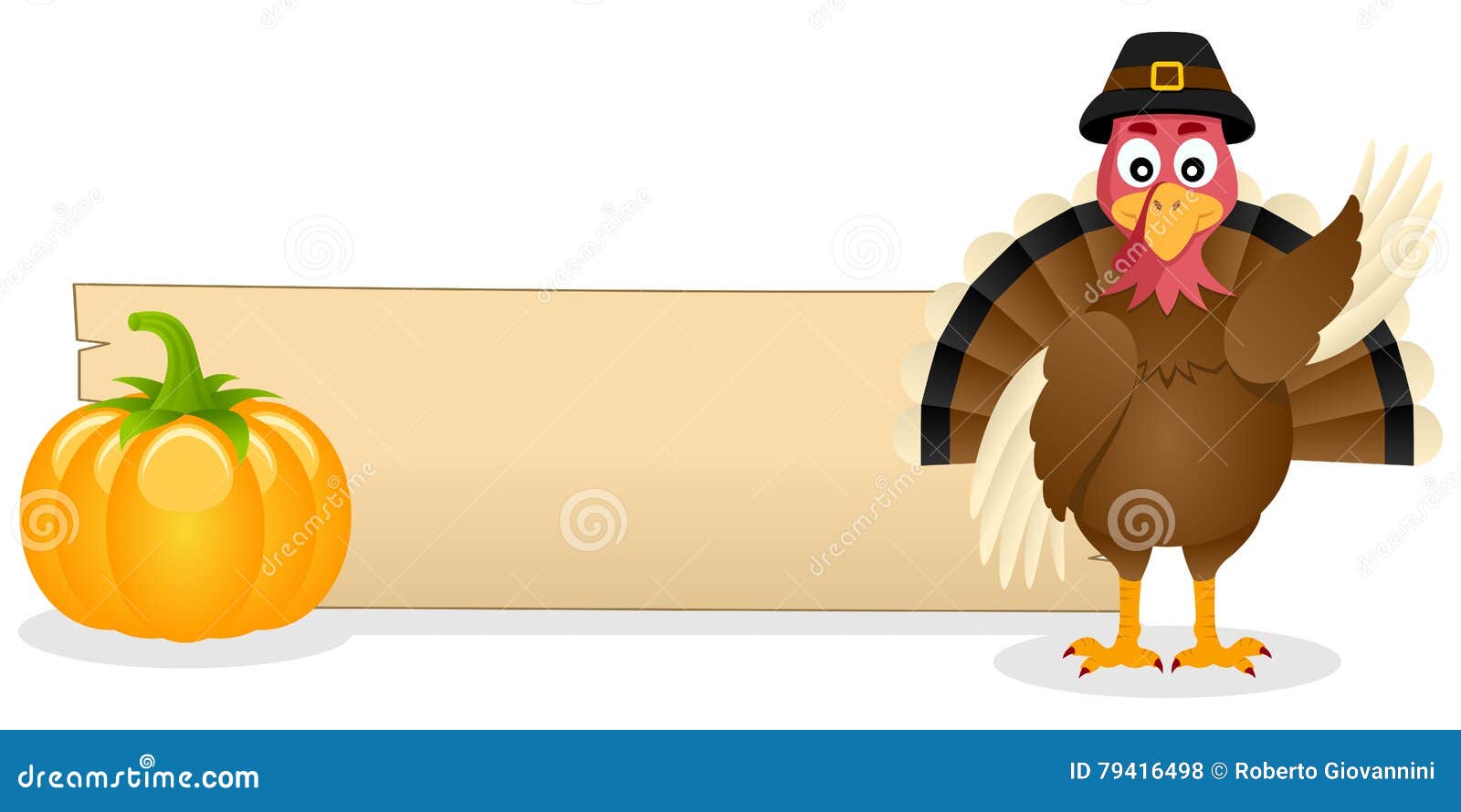 Dankzegging Het Glimlachen En De Banner Van Turkije Vector Illustratie ...
