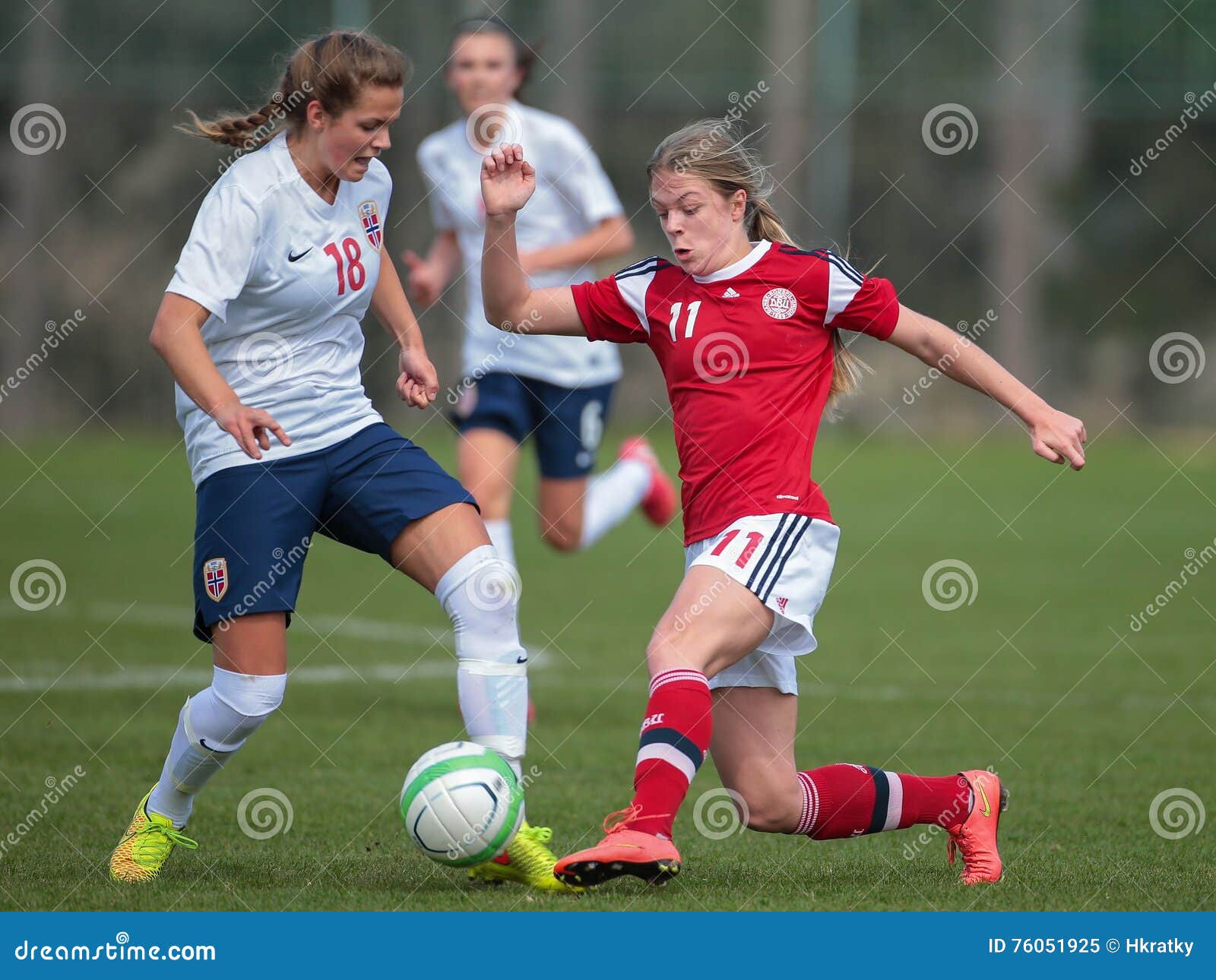 Danmark vs norway redaktionell foto. Bild av norrväg - 76051925