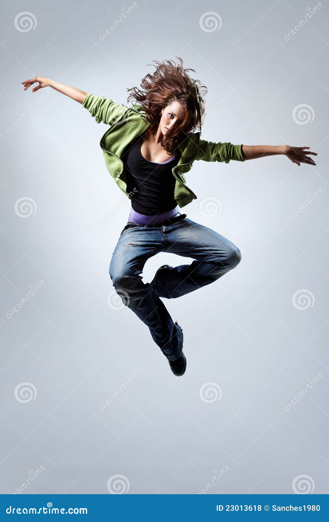 Dansare arkivfoto. Bild av rörlighet, kvinnlig, färg - 23013618