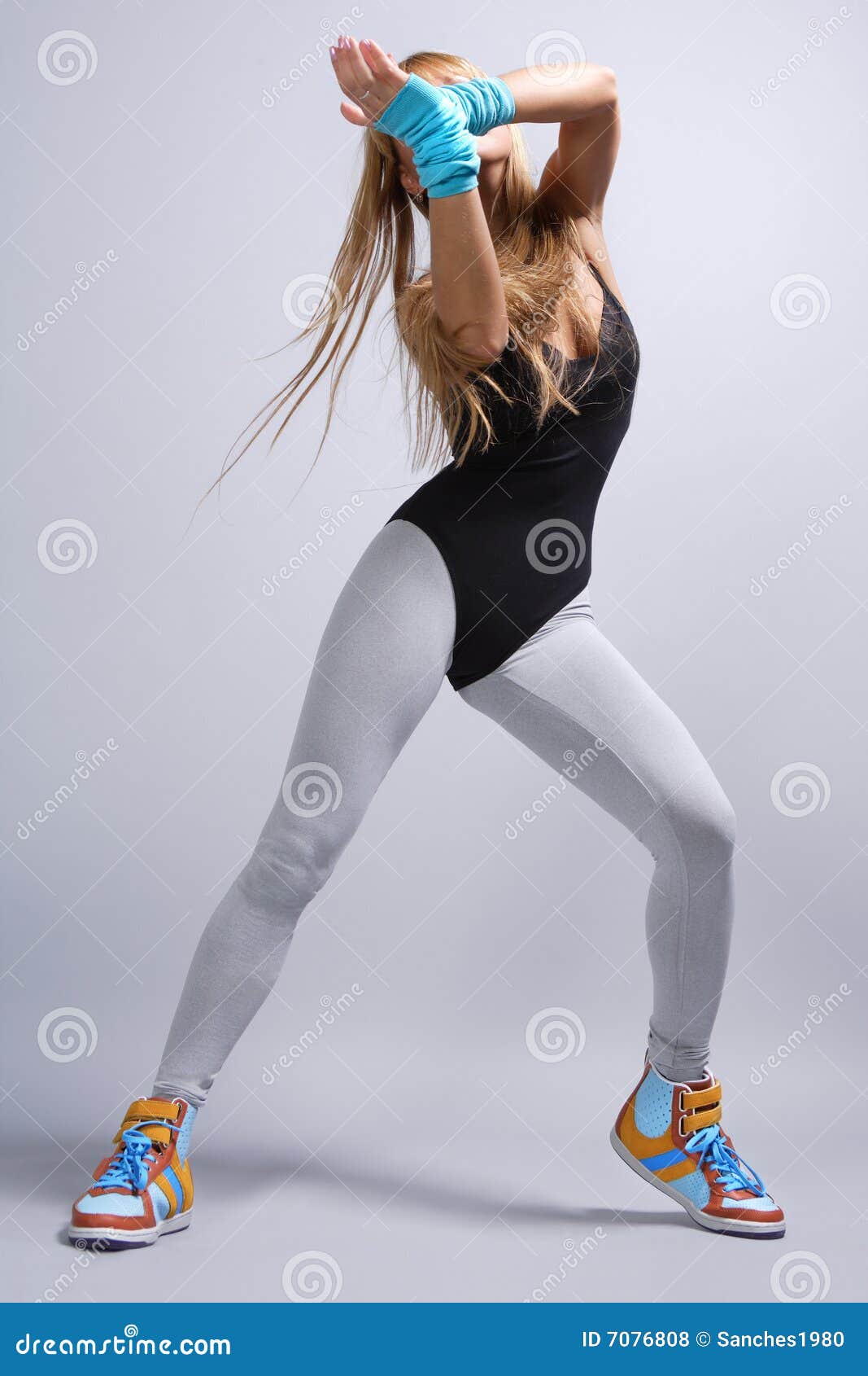 Dansare arkivfoto. Bild av vuxen, sport, aerobics, övning - 7076808