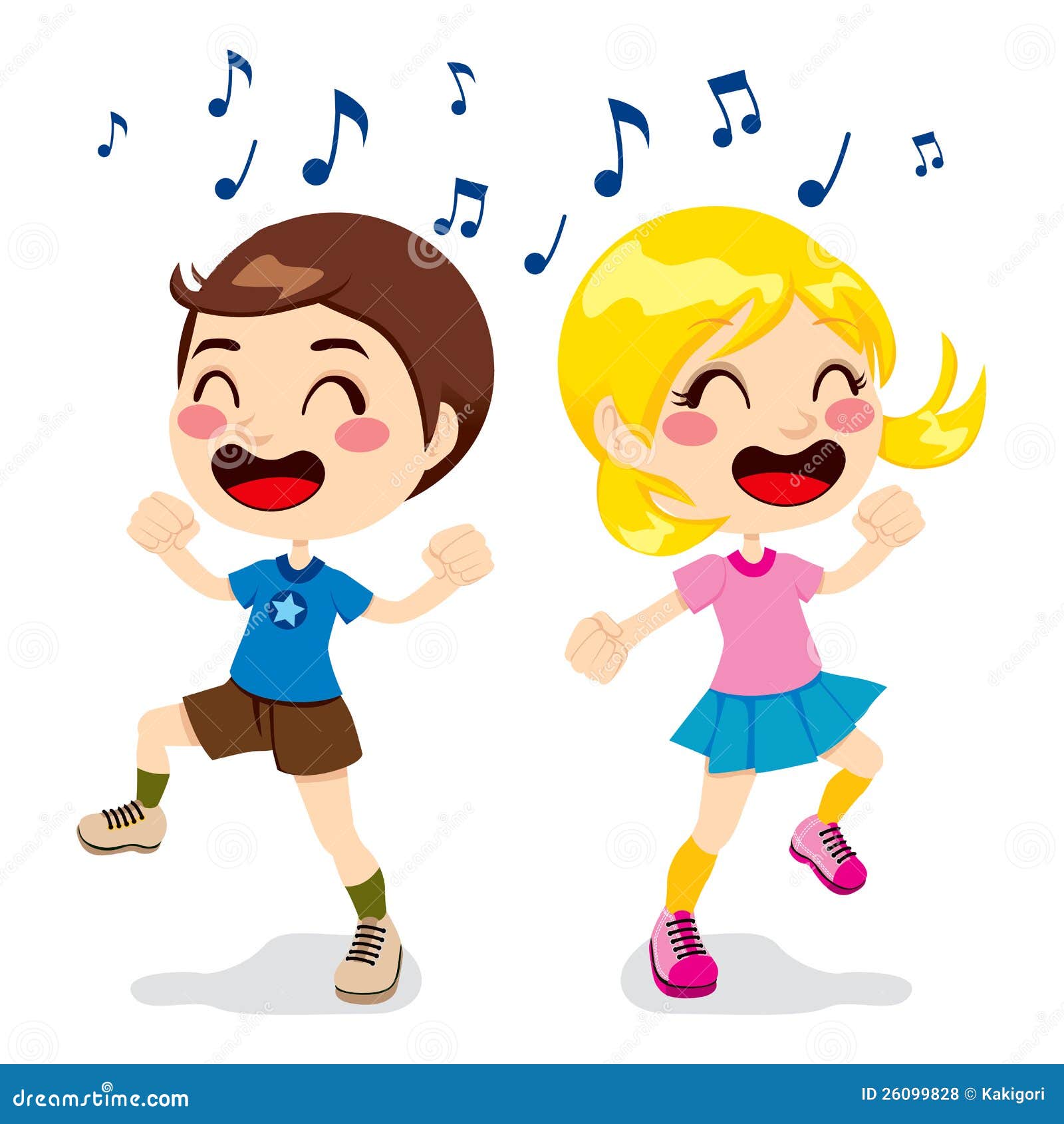 Danse D'enfants Photos libres de droits - Image: 26099828