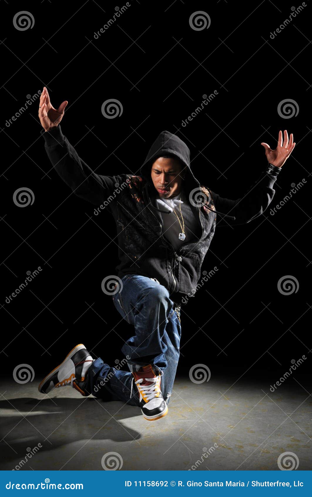 Danse d'homme de Hip Hop photo stock. Image du américain - 11158692