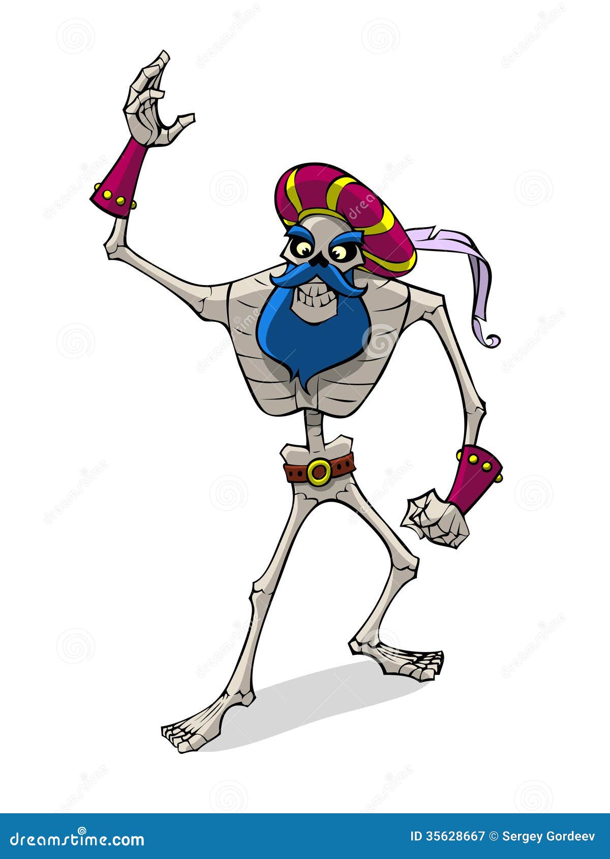 Danse Macabre. Duke Bluebeard. Stock Vector - Illustration of painting ...