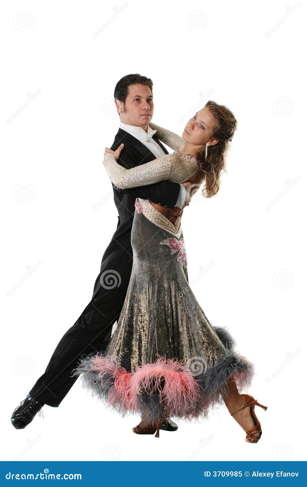 Dansend paar stock afbeelding. Image of saldo, georganiseerd - 3709985
