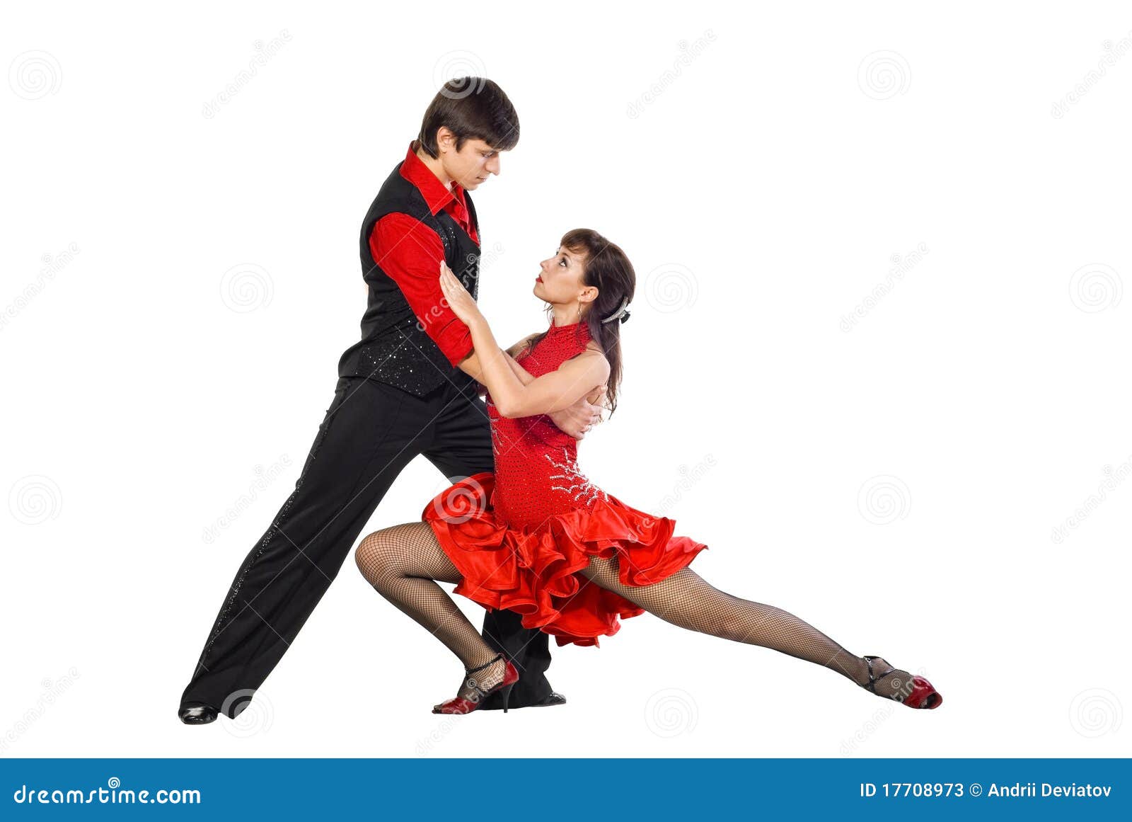 Danseurs De Tango Dans L'action Image stock - Image du interprète ...