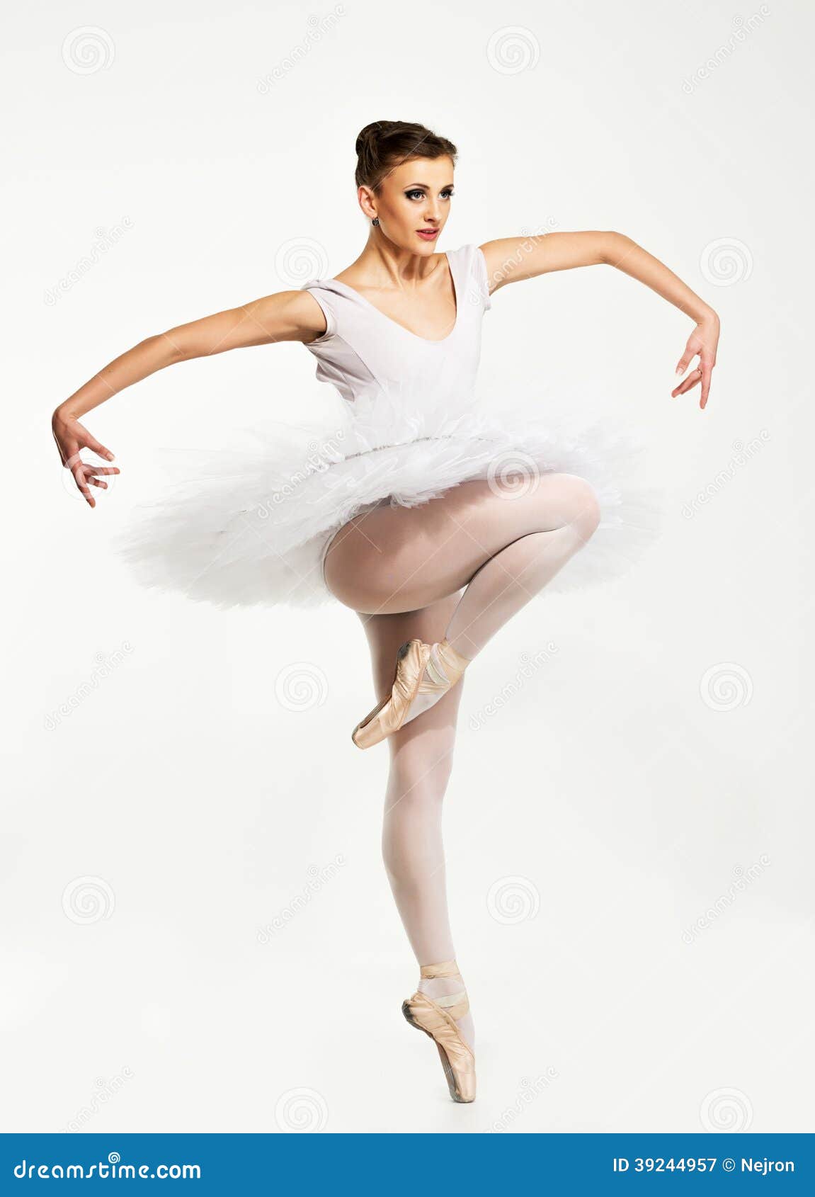 Danseuse De Ballerine Dans Le Tutu Image stock - Image du costume ...