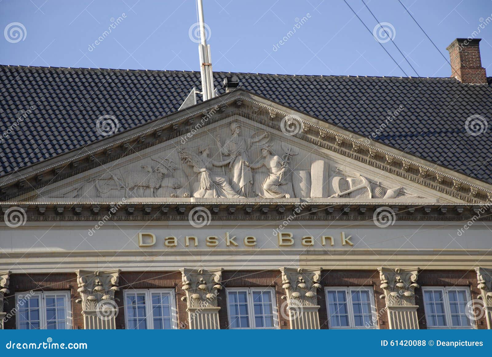 DANSKE BANK zdjęcie stock editorial. Obraz złożonej z gospodarka - 61420088