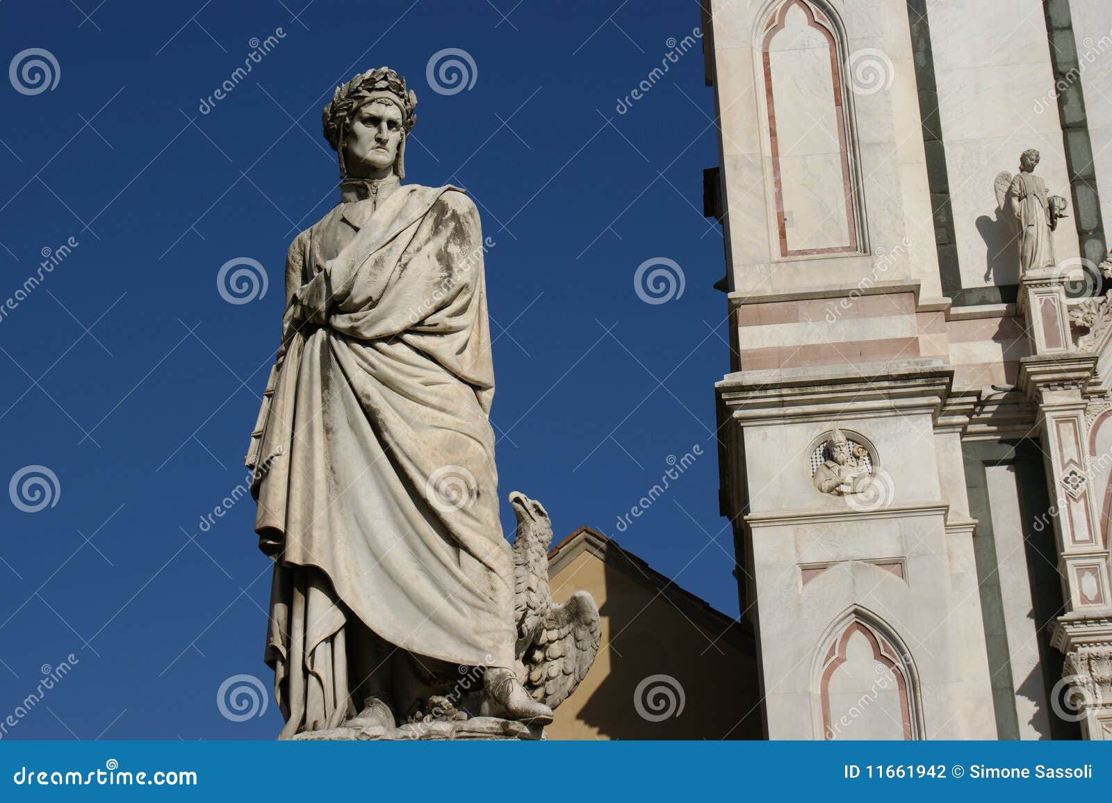Dante stock foto. Image of renaissance, dante, florentie - 11661942