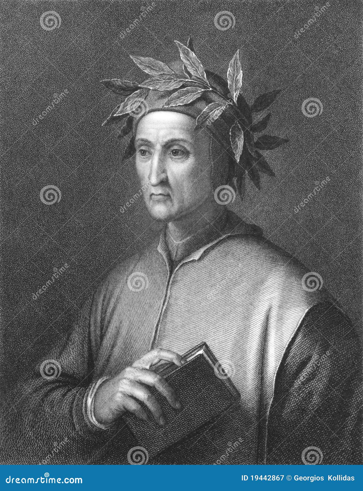 Dante editorial photography. Image of literature, person - 19442867