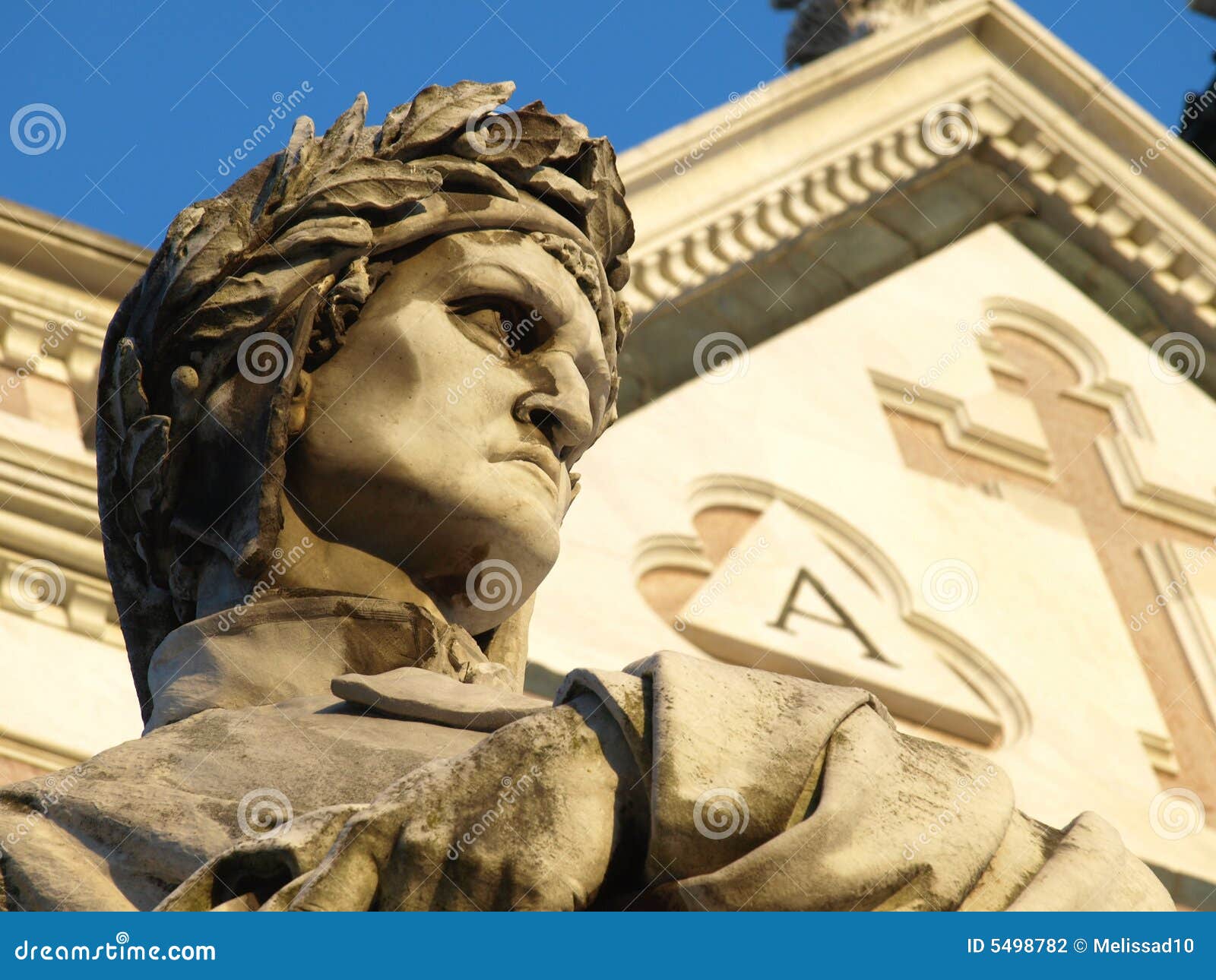 Dante Alighieri - Florence stock photo. Image of ancient - 5498782