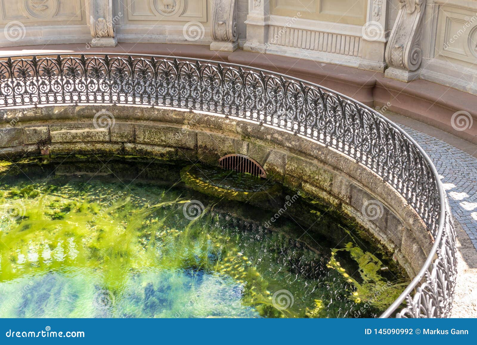 The Danube Spring in Donaueschingen Germany Stock Photo - Image of ...