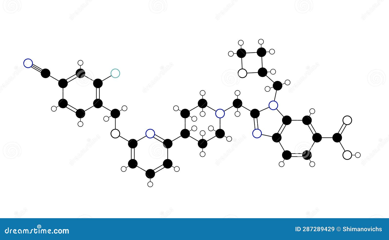 Danuglipron Molecule, Molecular Structures, Small-molecule Glp 1 ...