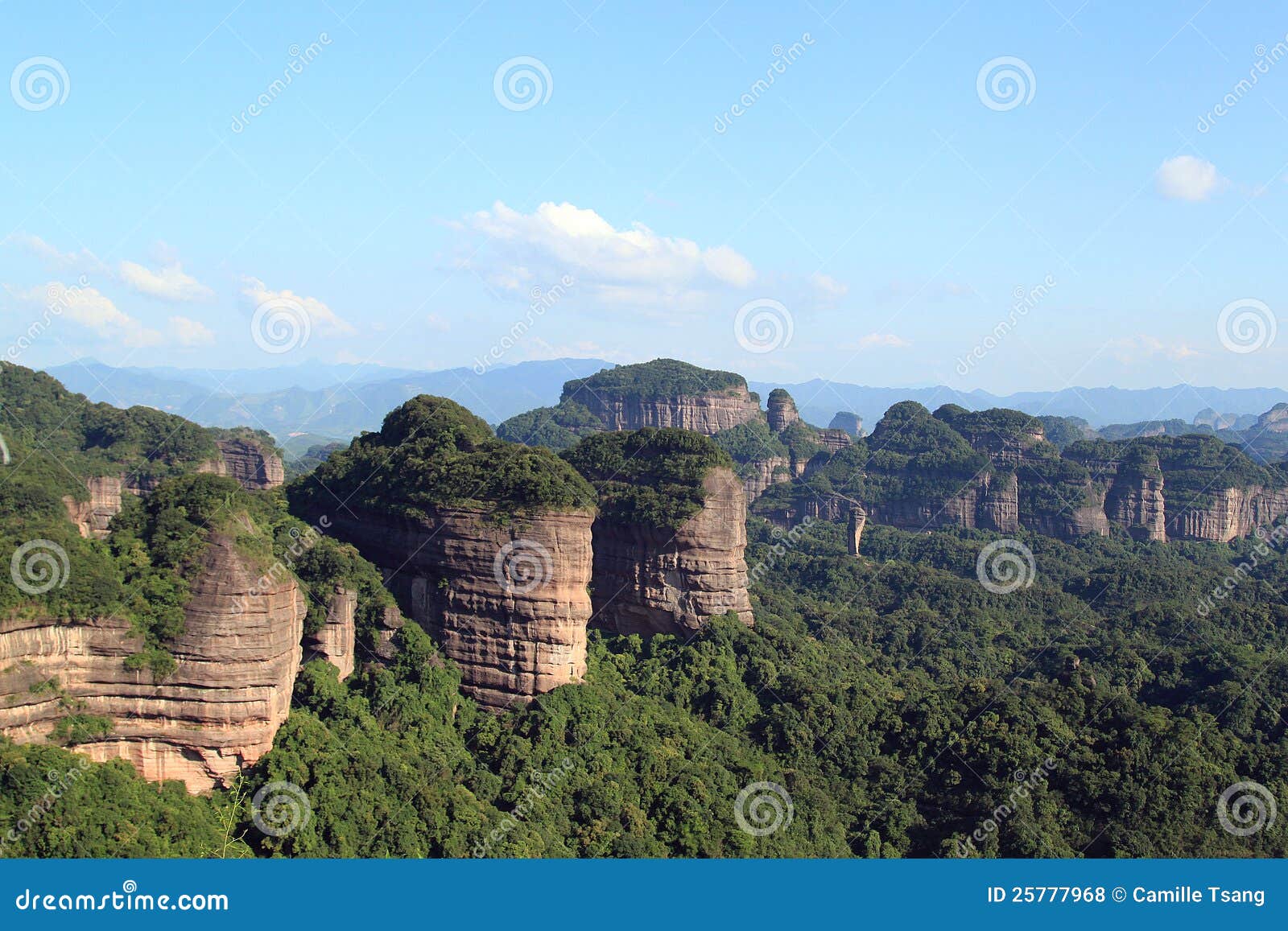 Danxia mountain stock photo. Image of geography, geologic - 25777968