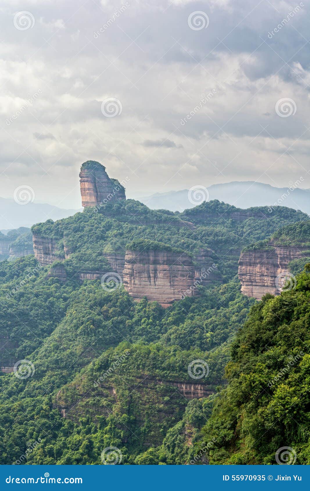 DanXia Mountain stock image. Image of water, green, lake - 55970935