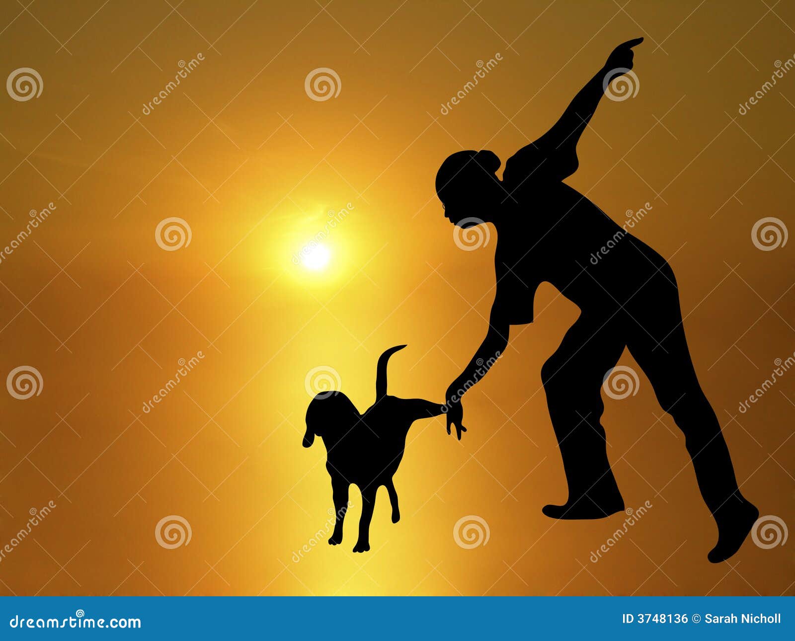 Danza 1 del perro stock de ilustración. Ilustración de canino - 3748136