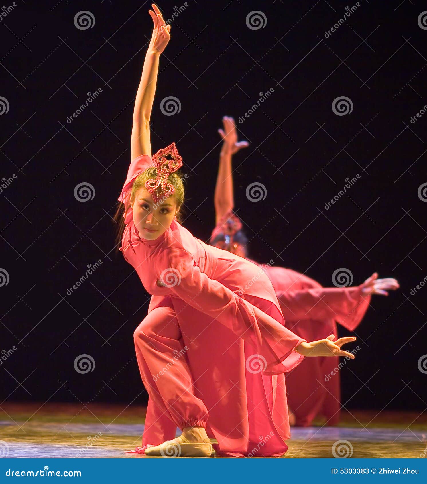 Danza popular china foto de archivo editorial. Imagen de funcionamiento ...