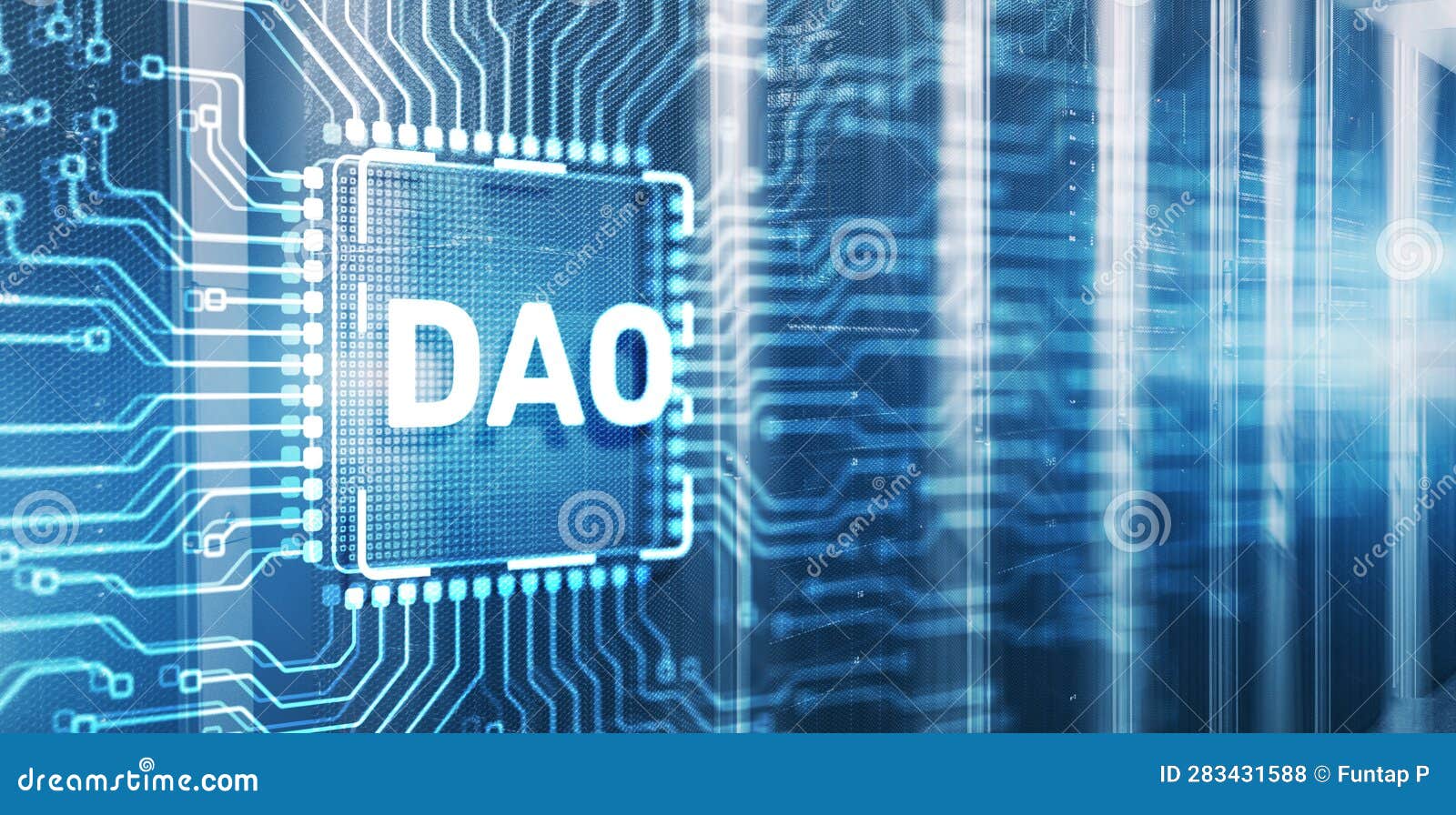 DAO. Decentralized Autonomous Organization on 3d Electronic Circuit ...