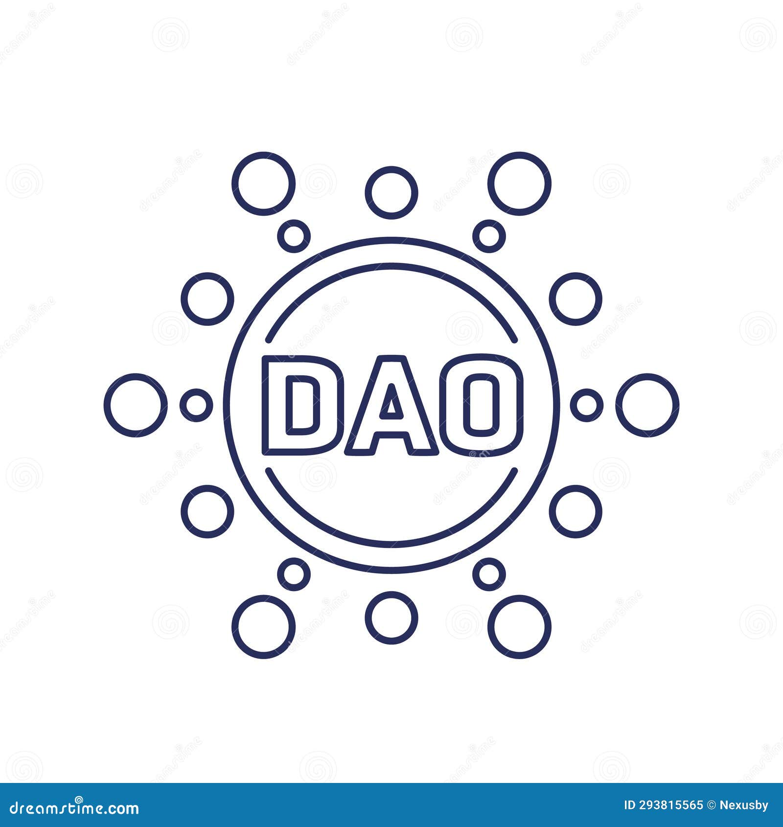 Organisation Line Vector Icons And Signs. Structure, Order, Group, Plan ...