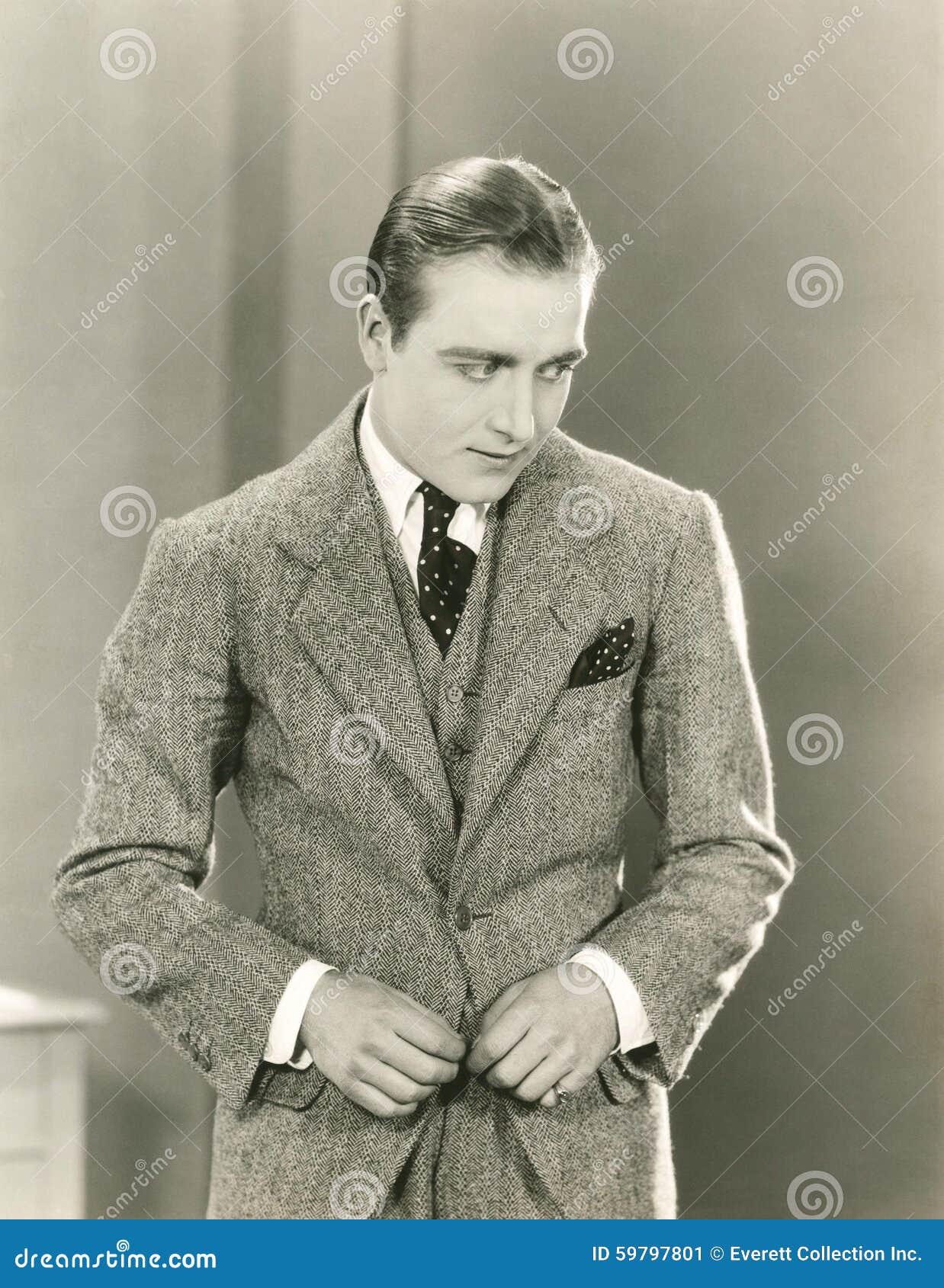 Dapper Man in Three-piece Suit Stock Image - Image of adult, 19101940: ...