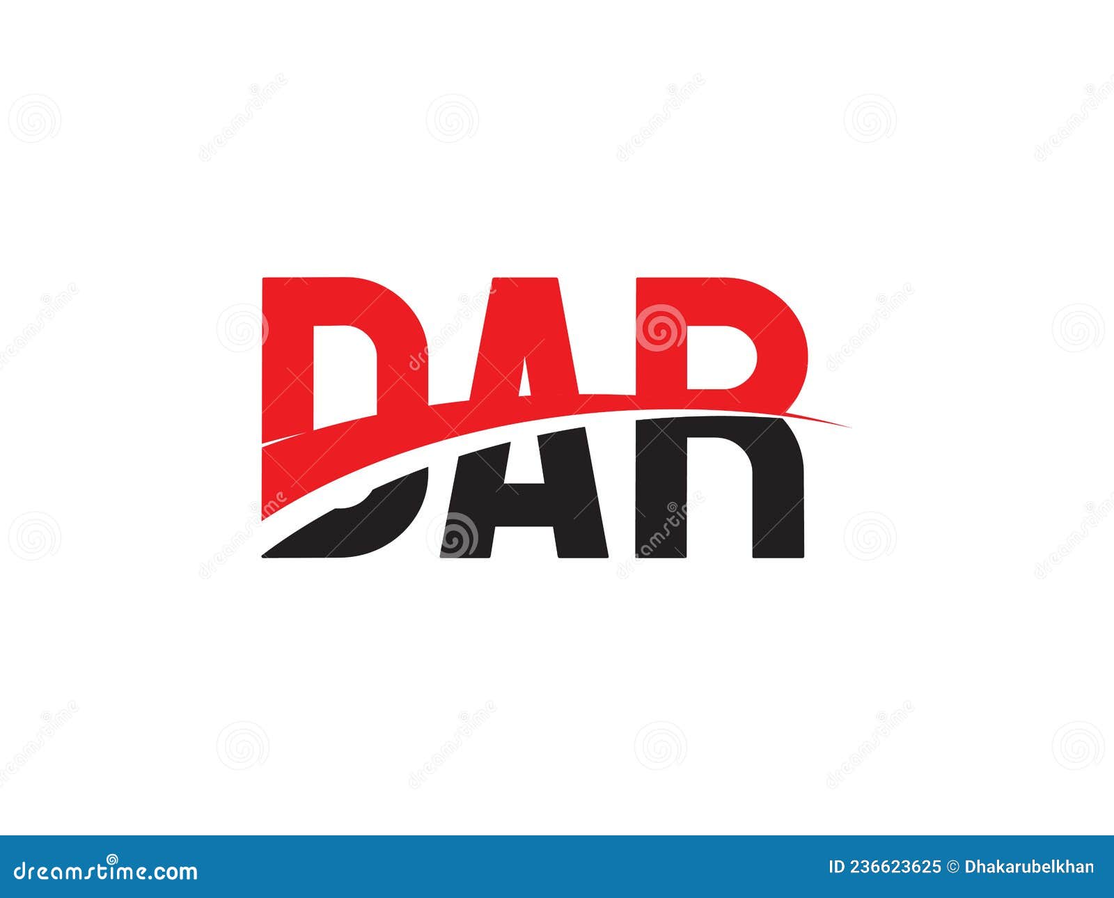 DAR Letter Initial Logo Design Vector Illustration Stock Vector ...