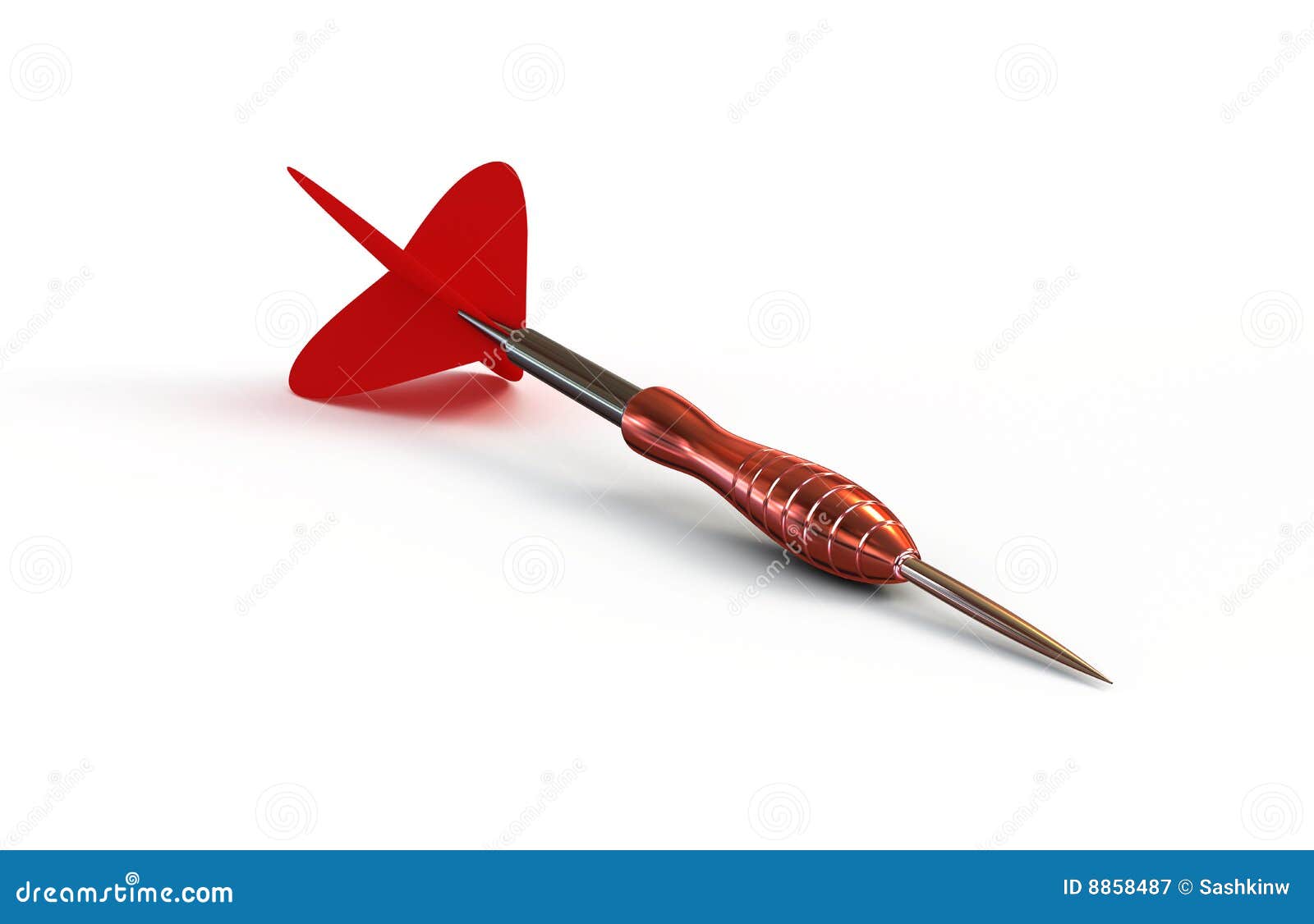 Dard image stock. Image du missile, rendu, flèche, ailettes - 8858487