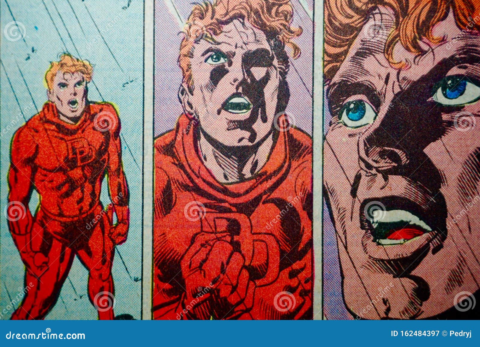 Daredevil marvel editorial photography. Image of stan - 162484397