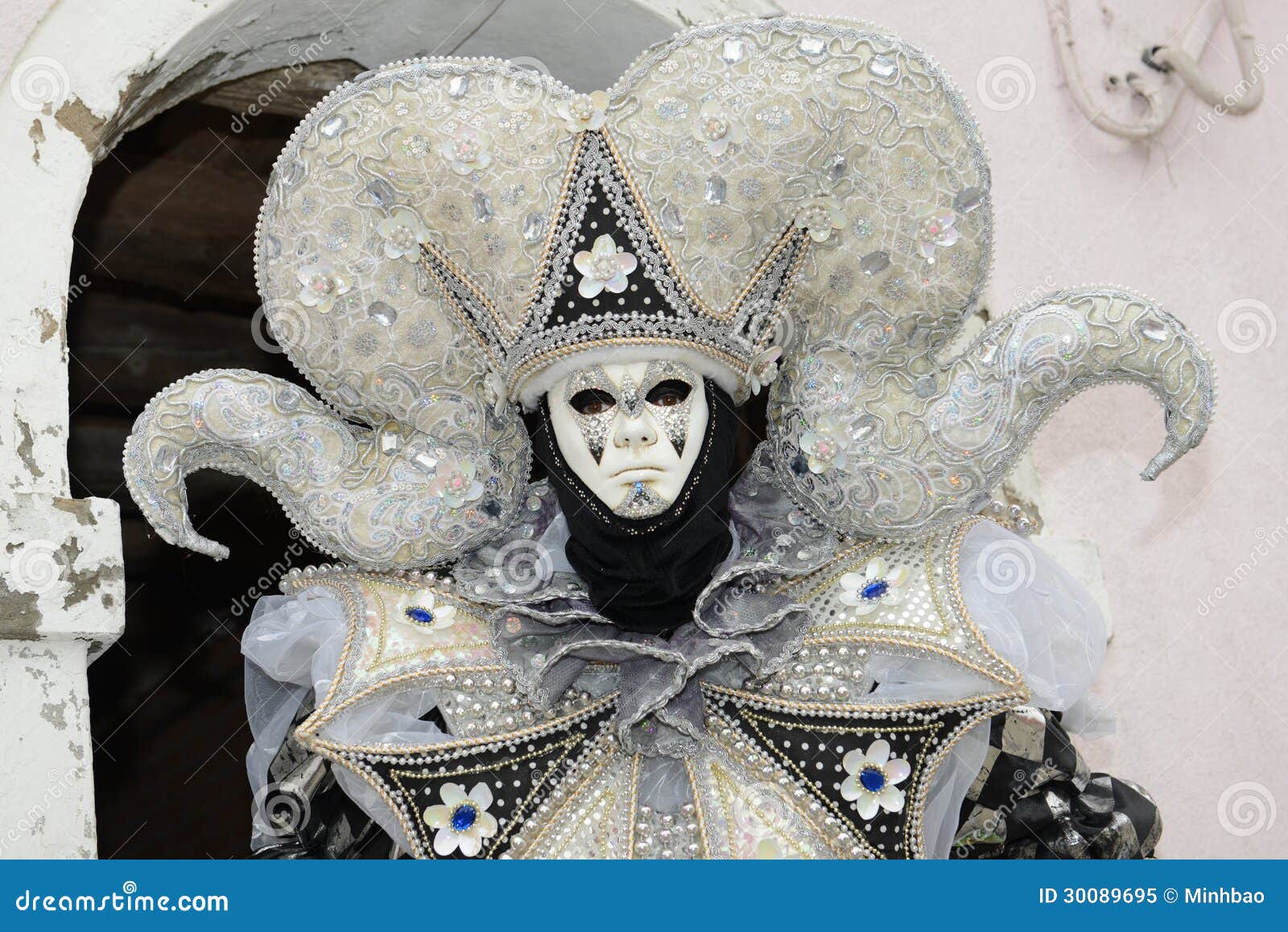 Dragon masked man stock image. Image of event, island - 30089695