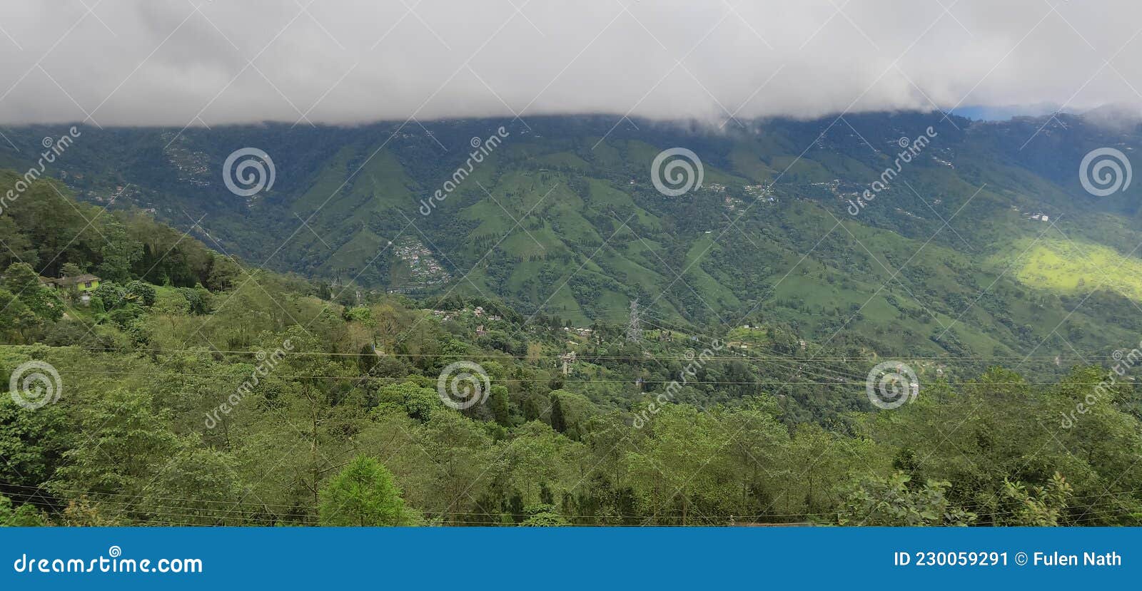 Darjeeling hills photo stock image. Image of plateau - 230059291