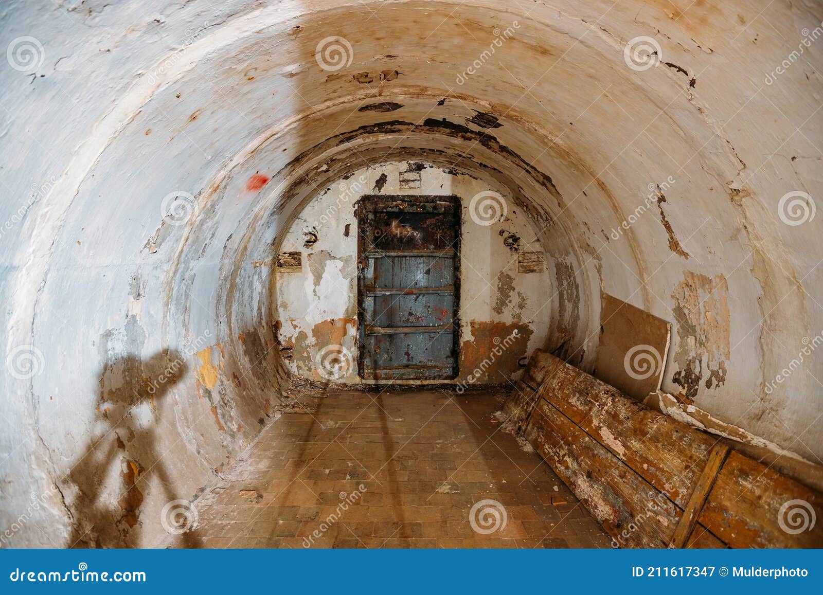 Dark Abandoned Soviet Bunker, Echo of Cold War Stock Image - Image of ...