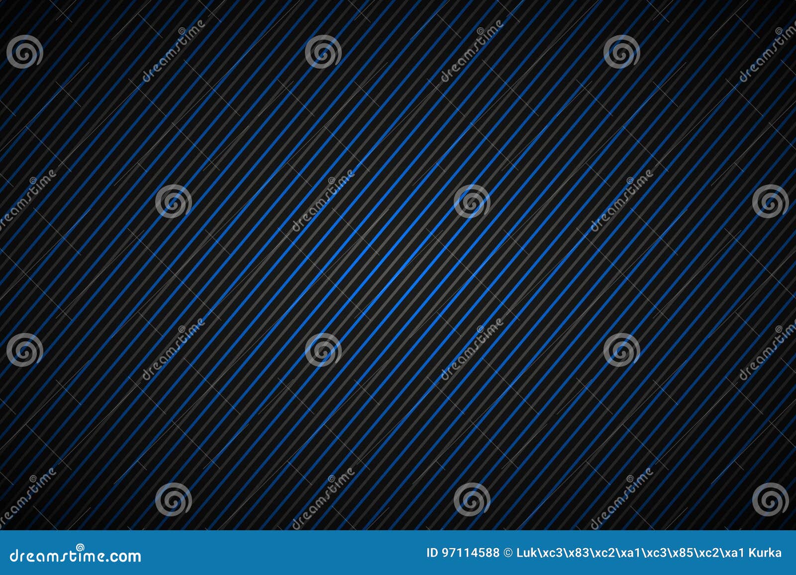 Dark Abstract Background, Blue and Gray Striped Pattern Stock Vector ...