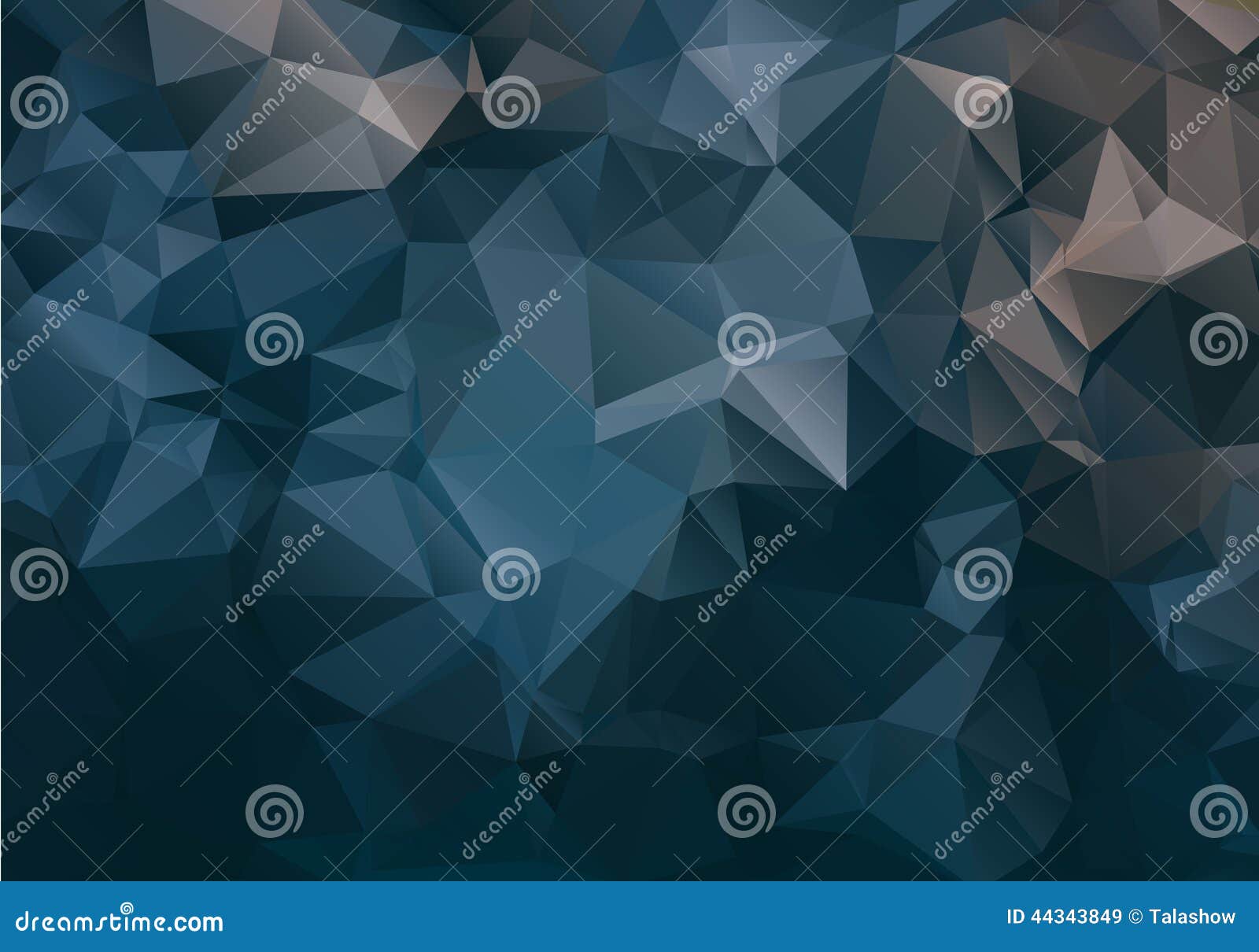 Dark Abstract Background Polygon Stock Vector - Illustration of dark ...