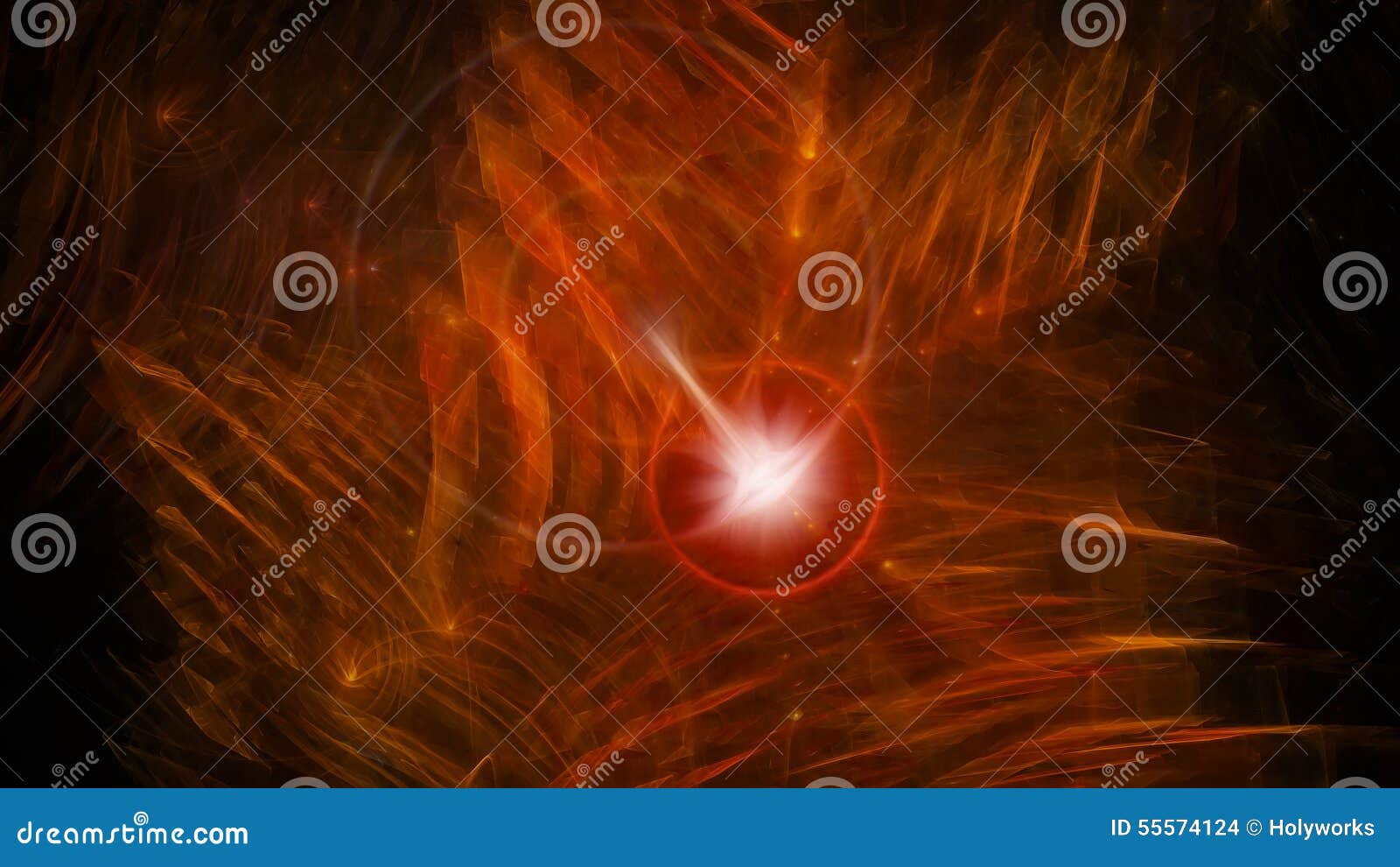 Dark Abstract Background with Red Flash Stock Illustration ...