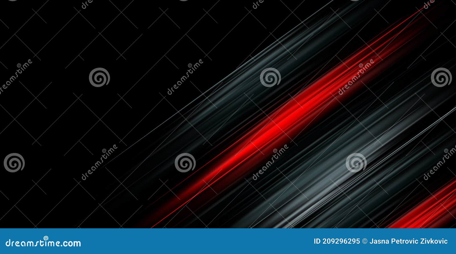 Abstract Black and Red Line Background Stock Illustration ...