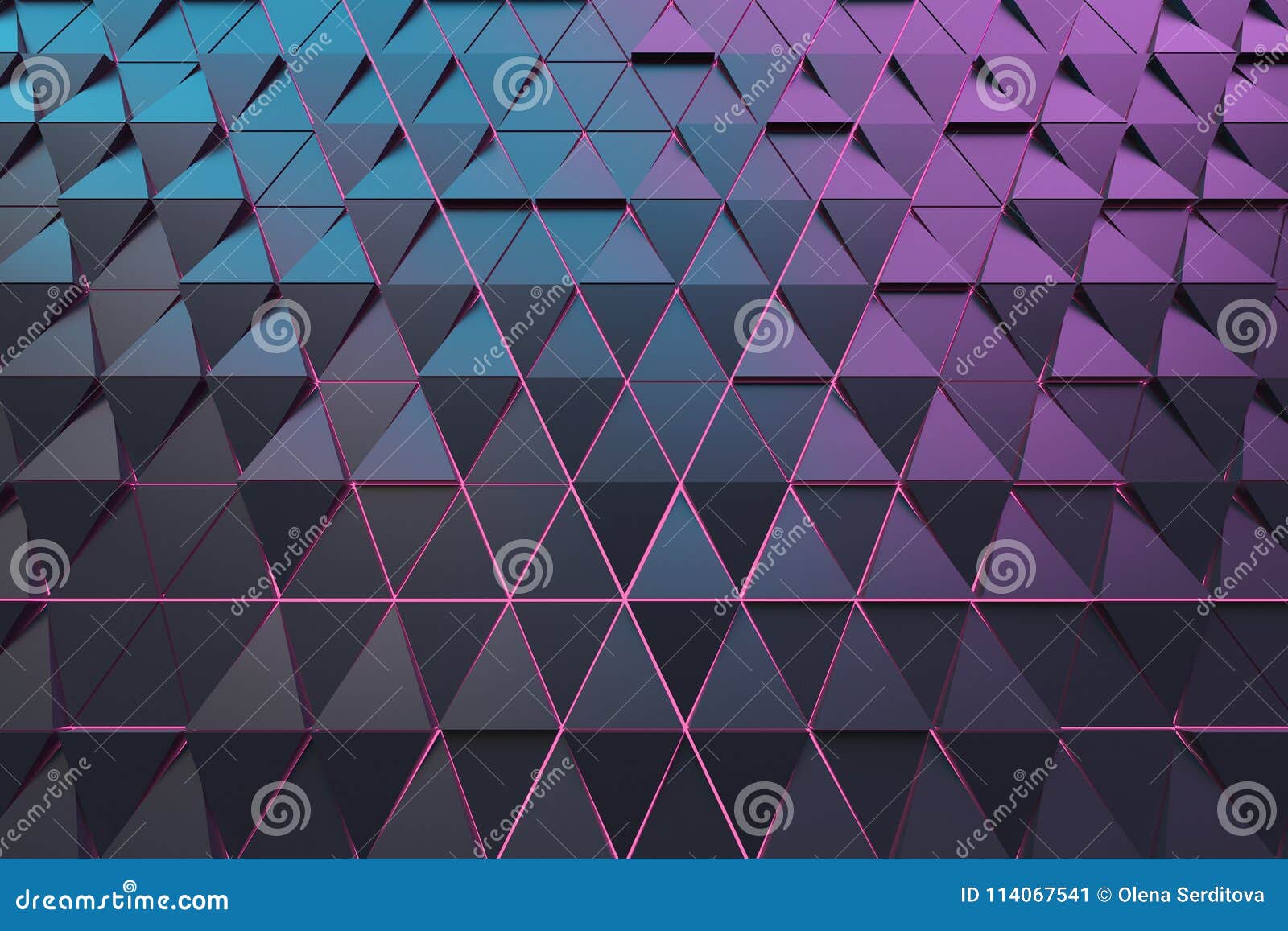 Abstract Background of Polygonal Shape Stock Illustration ...