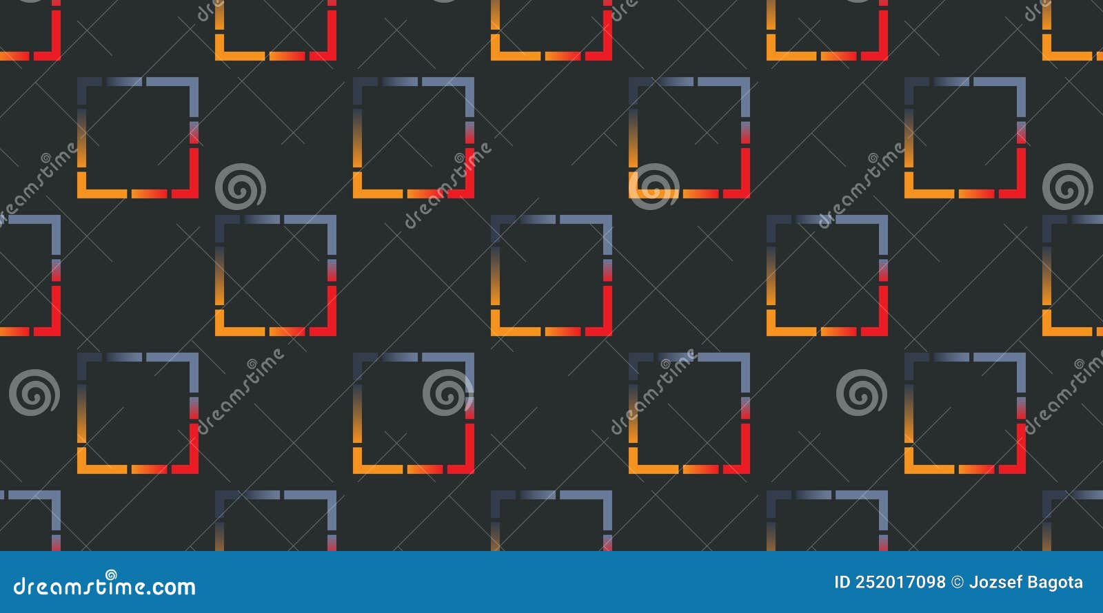 Dark Abstract Geometric Background Design, Rows of Many Colorful ...