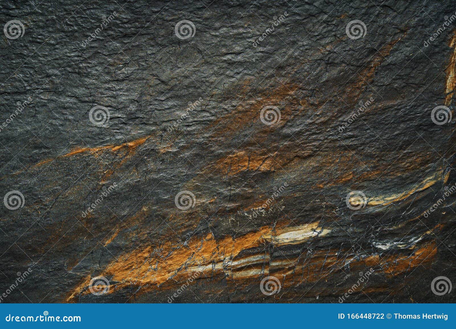 A Dark Abstract Golden Gray Ore Mineral Texture Background Stock Photo ...