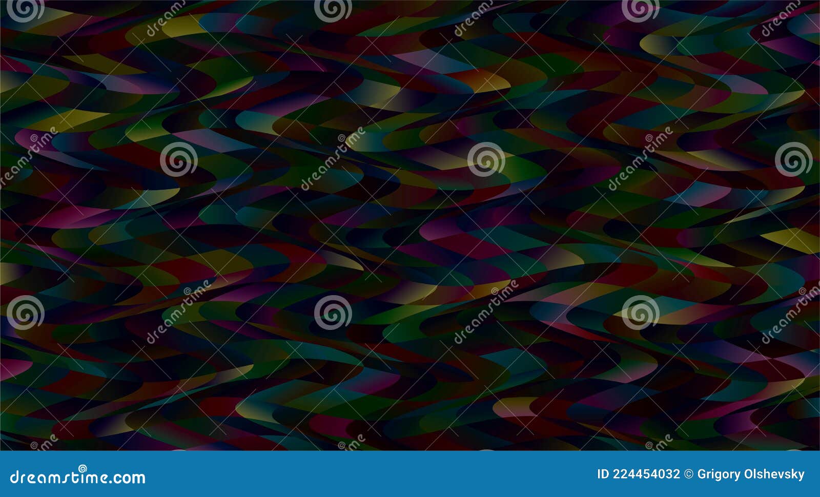 Dark Abstract Paint Background of Shapeless Figures Stock Vector ...