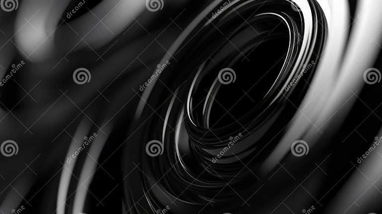 Dark Abstract Rings Creating a Subtle High-tech Background Design Stock ...