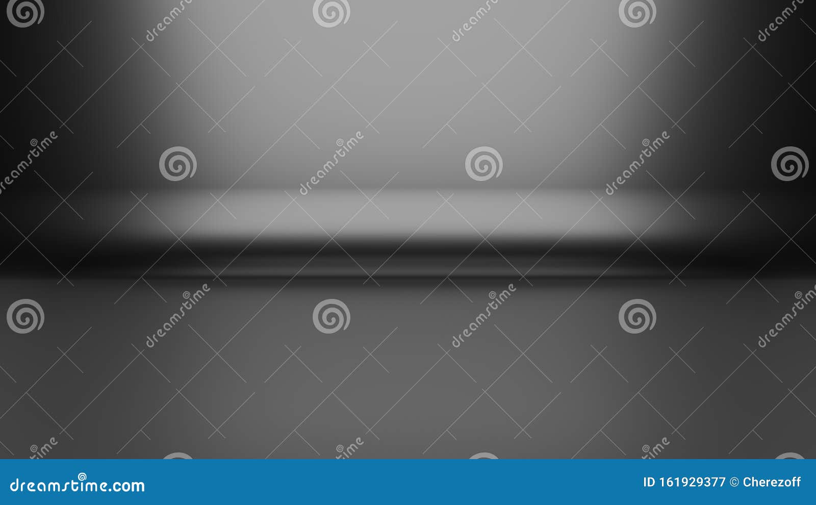 Dark Abstract Studio Background. 3D Rendering Stock Illustration ...