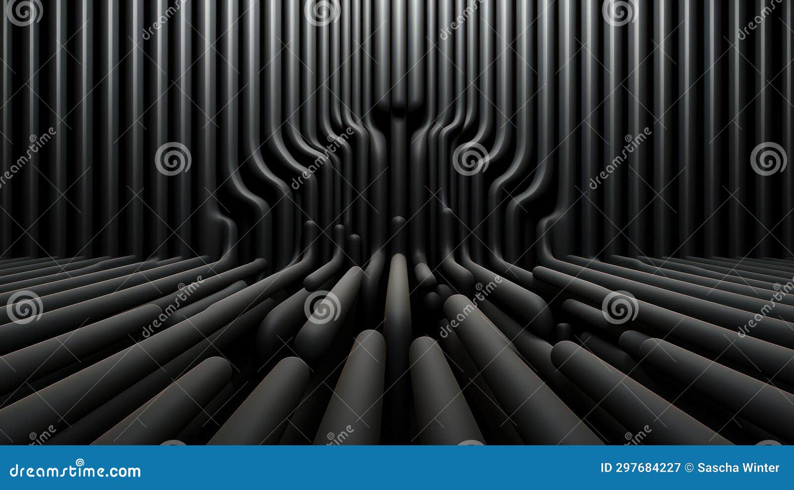 Dark Abstract Technical Background Stock Image - Image of matrix ...
